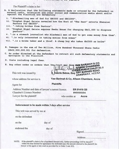 Kweku Annan Sues Nigel Gaisie For 2 5m