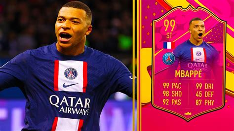 99 Futties Mbappe Player Review 🔥 Fifa 23 Ultimate Team Youtube
