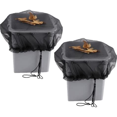 Filet de protection en maille pour fûts de pluie lot de protections de réservoir d eau de