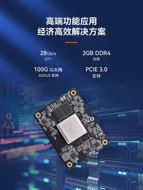 Alinx Amd Xilinx Kintex Ultrascale Fpga 核心板 Som Pcie30 Gty Xcku5p