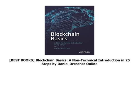 Best Books Blockchain Basics A Non Technical Introduction In 25
