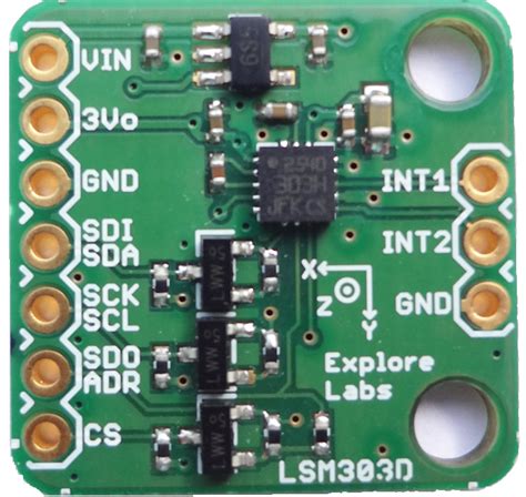 Lsm303dl3gd20bmp180 10dof Imu Sensör Kartı DİĞer SensÖrler