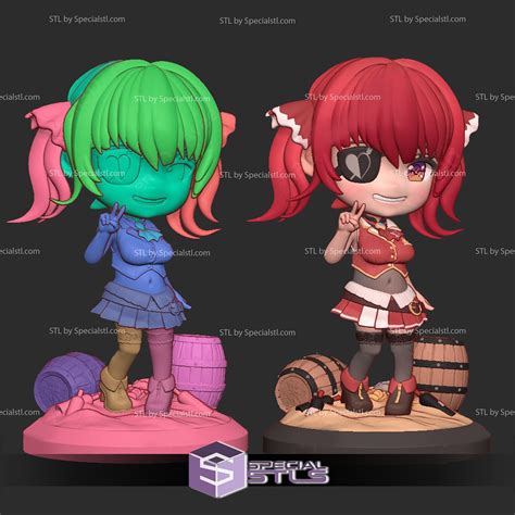 Houshou Marine Chibi Stl Files Specialstl