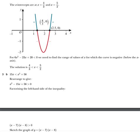 9709 P1 Quadratics Exercise 5 Worked Solutions Maths With David