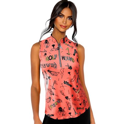 Jamie Sadock Golf Hound Sleeveless Top Pga Tour Superstore