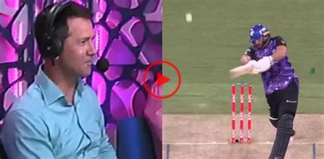 Bbl Viral Ricky Ponting Prediction On Nikhil Chaudhary Coming True Video