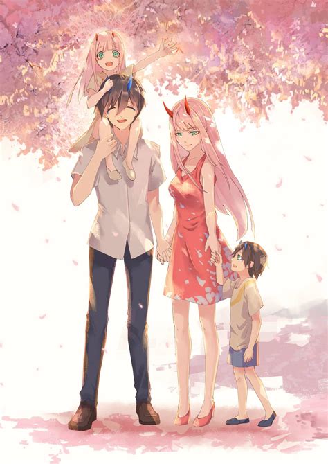 Hiro And Zero Two Darlinginthefranxx