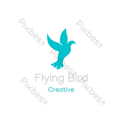 A Beautiful Fly Bird Logo Png Images Png Free Download Pikbest