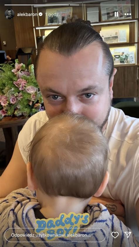 Kubicka wróciła z Dubaju Baron opublikował zdjęcie z synem W tle