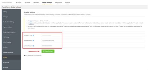 organize your data with airtable integration in wordpress fluent forms