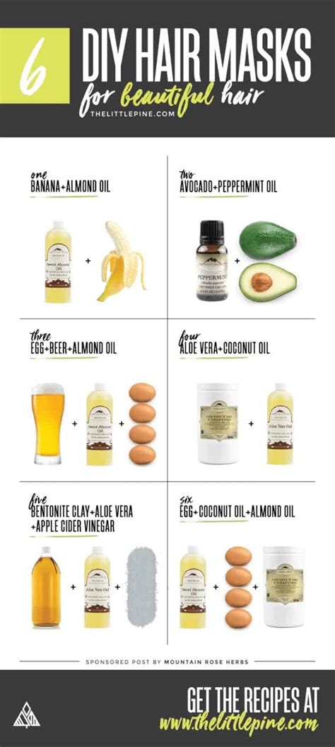 5 DIY Hair Masks To Make Your Hair Gorgeous