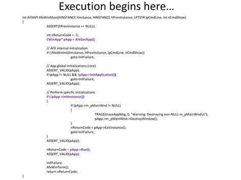 MFC Message Handling PPT