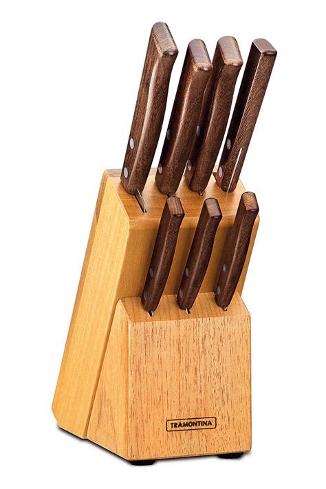 Set De Cuchillos De Acero Con Base Tramontina De Prati Tienda Online