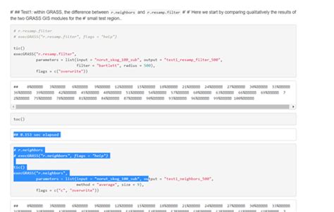 [grass user] rgrass7 and rmarkdown how to avoid showing the percentage of processing grass