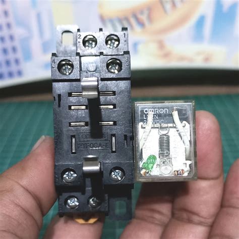 Jual Relay OMRON LY2N 24VDC Socket OMRON PTF08A E 8 Pin Kab Bekasi KinBim Part Tokopedia