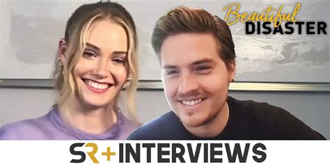 Virginia Gardner And Dylan Sprouse Interview Beautiful Disaster