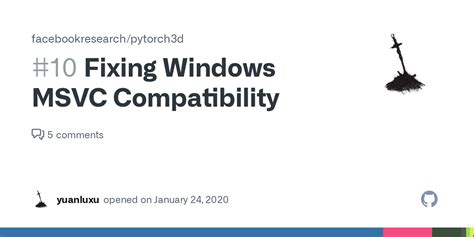 Fixing Windows Msvc Compatibility · Issue 10 · Facebookresearch