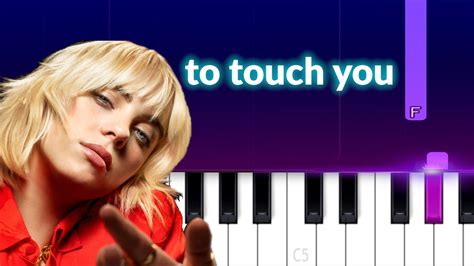 Billie Eilish To Touch You Piano Tutorial Acordes Chordify
