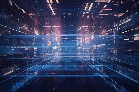 Interconnected Digital Networks Facilitate High Speed Data Transfer In