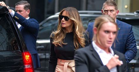 Melania Trump Is Standing By Her Husband From A Distance