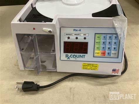 Surplus RX Count RX 4 Automatic Tablet Capsule Counter In North Las