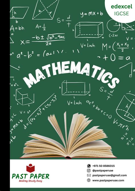Edexcel Igcse Mathematics Past Paper Uae
