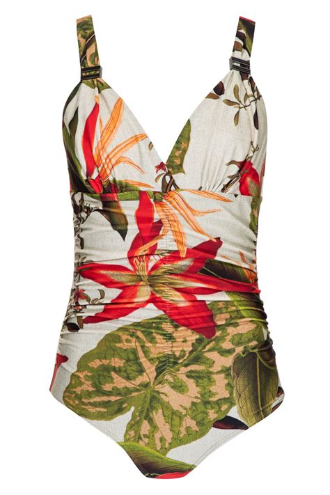 Maiô Violeta Madras Manvar Beachwear