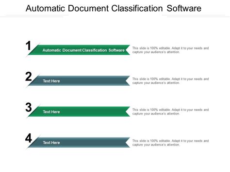 automatic document classification software ppt powerpoint guidelines