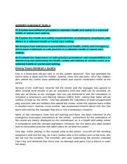 UNIT TASK ANSWER GUIDE Doc ANSWER GUIDANCE TASK P Explain How Different Procedures