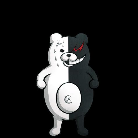 Изображение Danganronpa V3 Monokuma Standing Sprite 11png