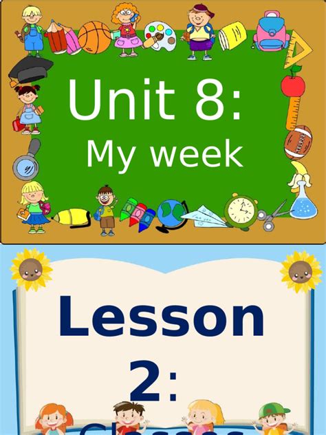 Unit 8lesson 2classes Pdf