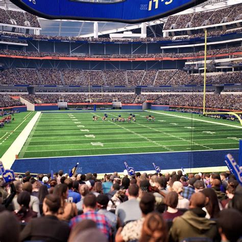 Sofi Stadium Section 101 Seat View Seatgeek