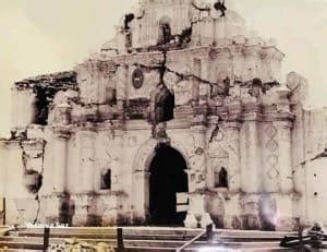 Terremoto De 1976 En Guatemala Fotografías De Ayer Y Ahora