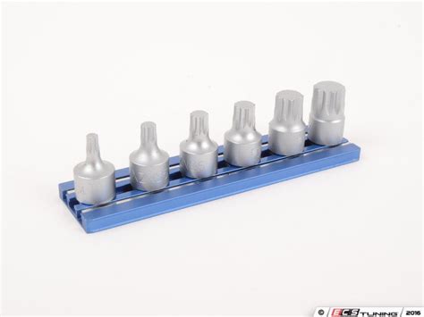 VIM Tools VIMXZNS412 6 Piece Stubby Triple Square Set