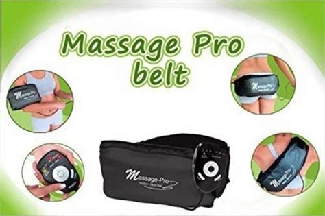 Leather Massage Pro Vibration Sauna Heat Belt Waist Size Large At Rs