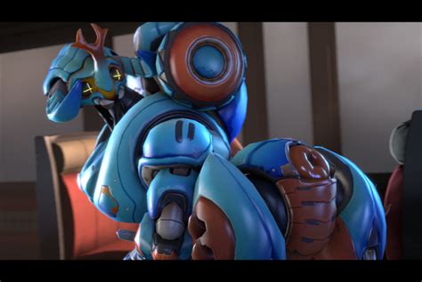 Rule 34 3d 4 Legs Anus Ass Big Butt Blizzard Entertainment Dynastinae Orisa Female Horn Living