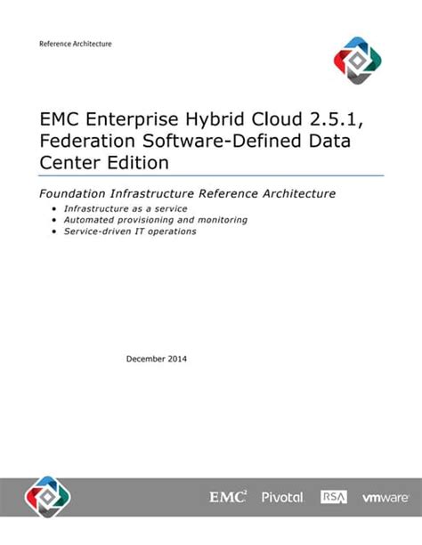 Emc Academic Associate Exam Description Cloud Infrastructure And