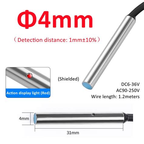 Blue Proximity Switch Inductive Proximity Sensor Detection Switch Npn