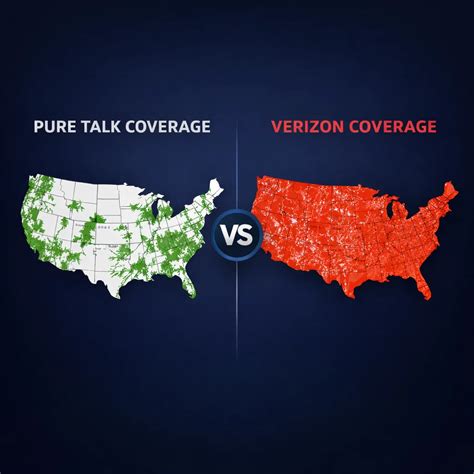 Pure Talk Vs Verizon Coverage Learn More Now Fones Counter