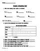 Grade 1 Data Graphing Unit Test By TeachingSeason TPT