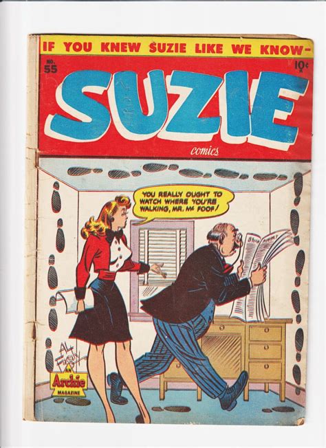 Suzie Comics 55 Golden Age Comicarchie Al Fagaly Gga Pin Up