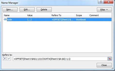 Kode Macro Hapus Data Sheet Melalui Listbox Excel Mtss Baitul