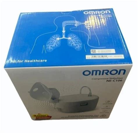Portable Omron Ne C106 Compressor Nebulizer For Nebulization At ₹ 1250 Box In Varanasi