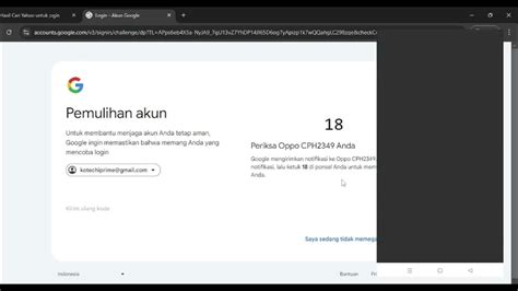 Tutorial Mengatasi Lupa Passwoard Email Youtube