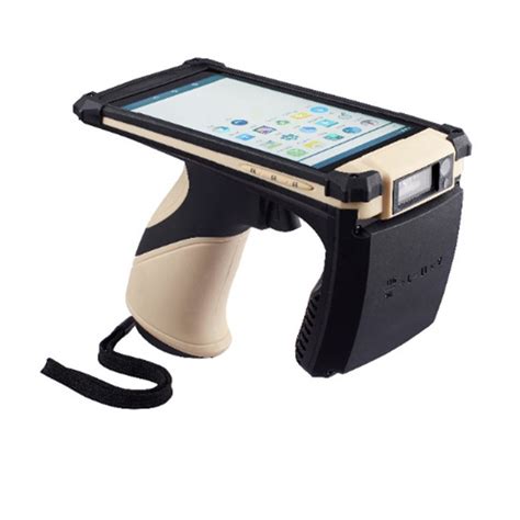 Long Range Battery Powered MHz Wireless Android UHF RFID Handheld Reader UHF Handheld