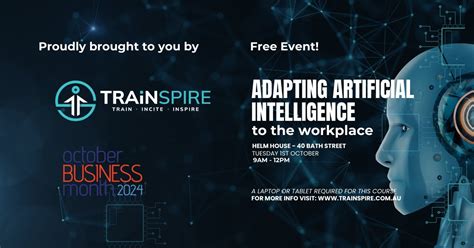 Trainspire Obm Event Adapting Ai To The Workplace Trainspire