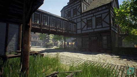 Leaked Game Assets Medieval Town