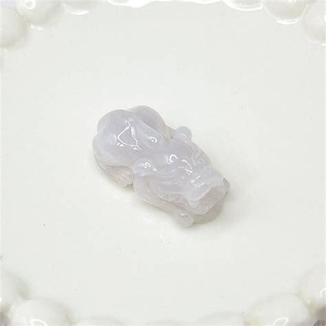 老種粉紫色手工雕刻貔貅吊墜 天然緬甸玉a貨翡翠 緣圓翡翠｜項鍊人氣榜 Pinkoi
