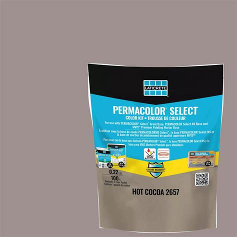 57 Permacolor Select Hot Cocoa Grout Super Arbor