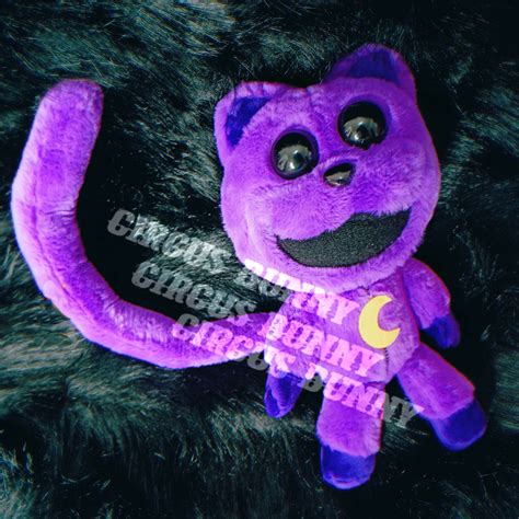 Pel Cia Catnap Jogo Poppy Playtime Gato Roxo Escorrega O Pre O